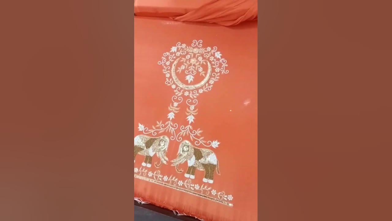 New Design Zaki Zaidi Hand Embroidery Work Malerkotla Punjab My Contact Number 8968694748