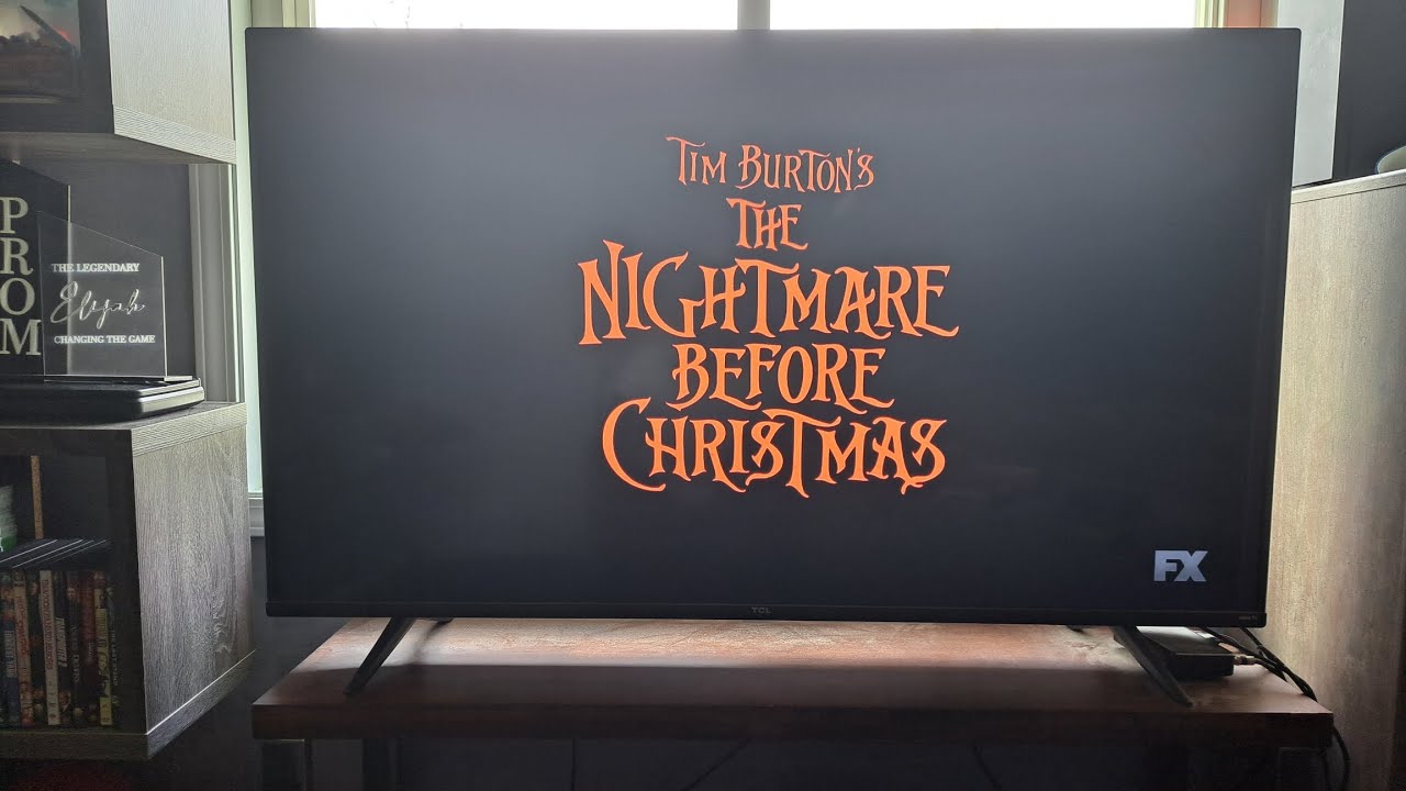 The Nightmare Before Christmas - FX Intro (Network Premiere) - YouTube