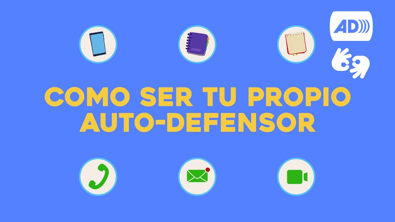 Como ser tu Propio Auto-defensor - YouTube