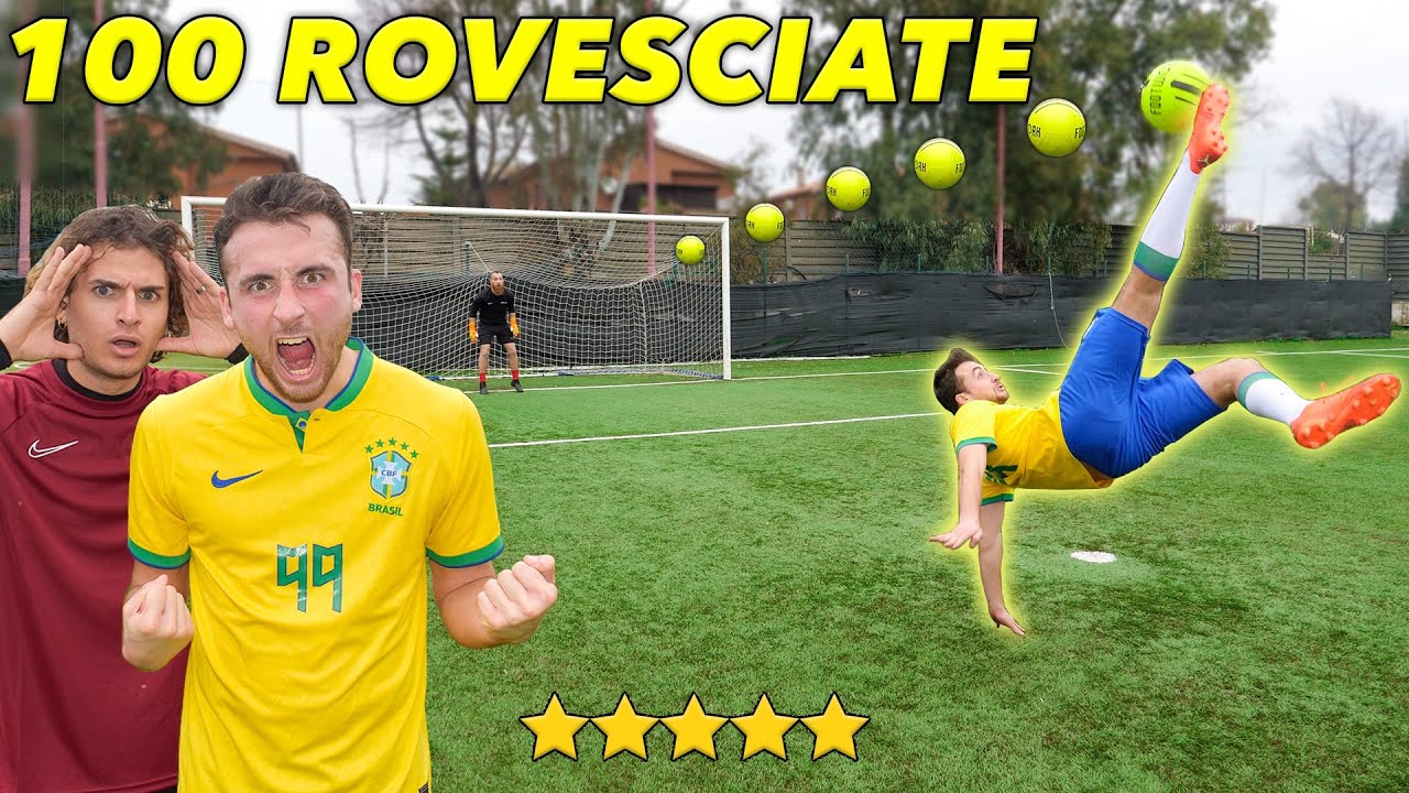 100 ROVESCIATE CHALLENGE - Quanti gol segnerò? w/ZW Jackson, Ragnar GK ...