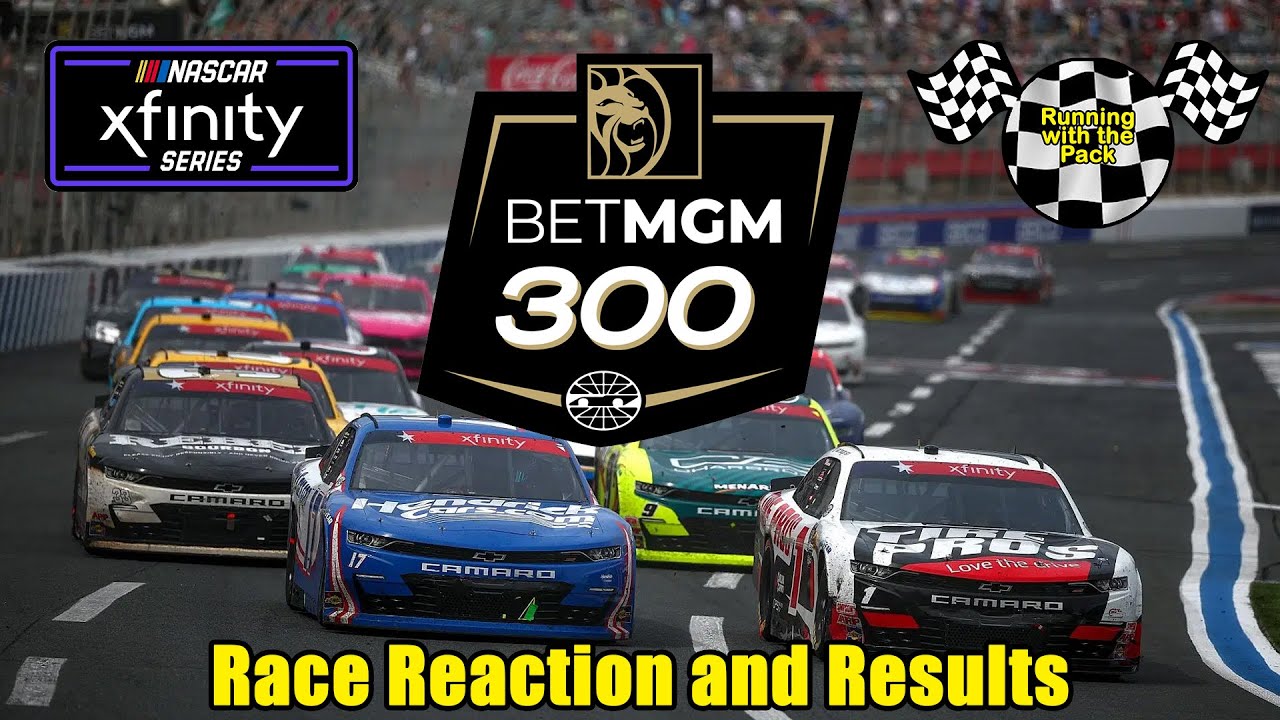 Live NASCAR Xfinity Series Bet MGM 300 @ Charlotte Motor Speedway Race ...