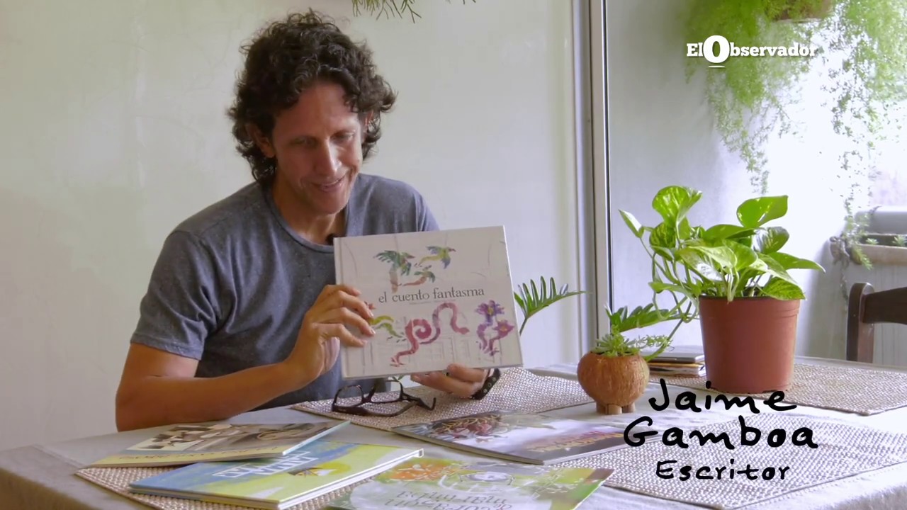 Jaime Gamboa y su libro El Cuento Fantasma - YouTube
