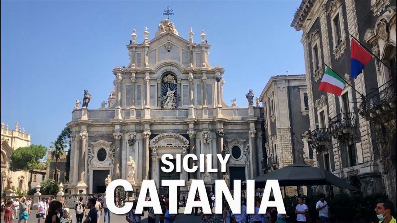 Catania, Sicily - Baroque city listed as UNESCO World Heritage - YouTube