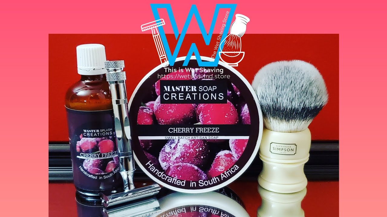 Master Soap Creations "Cherry Freeze" at The Wet Shaving Store 🍒 ️ ...