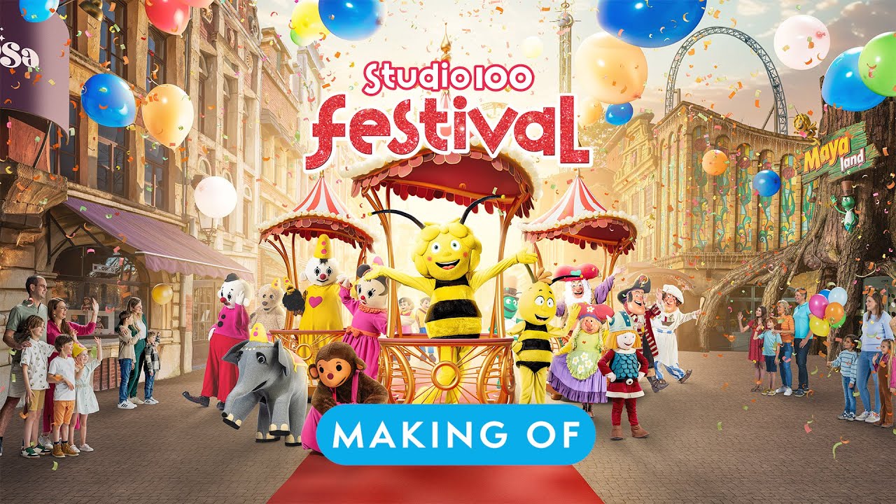Making of: Studio 100 Festival - YouTube