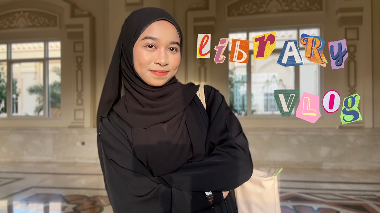 library vlog - YouTube