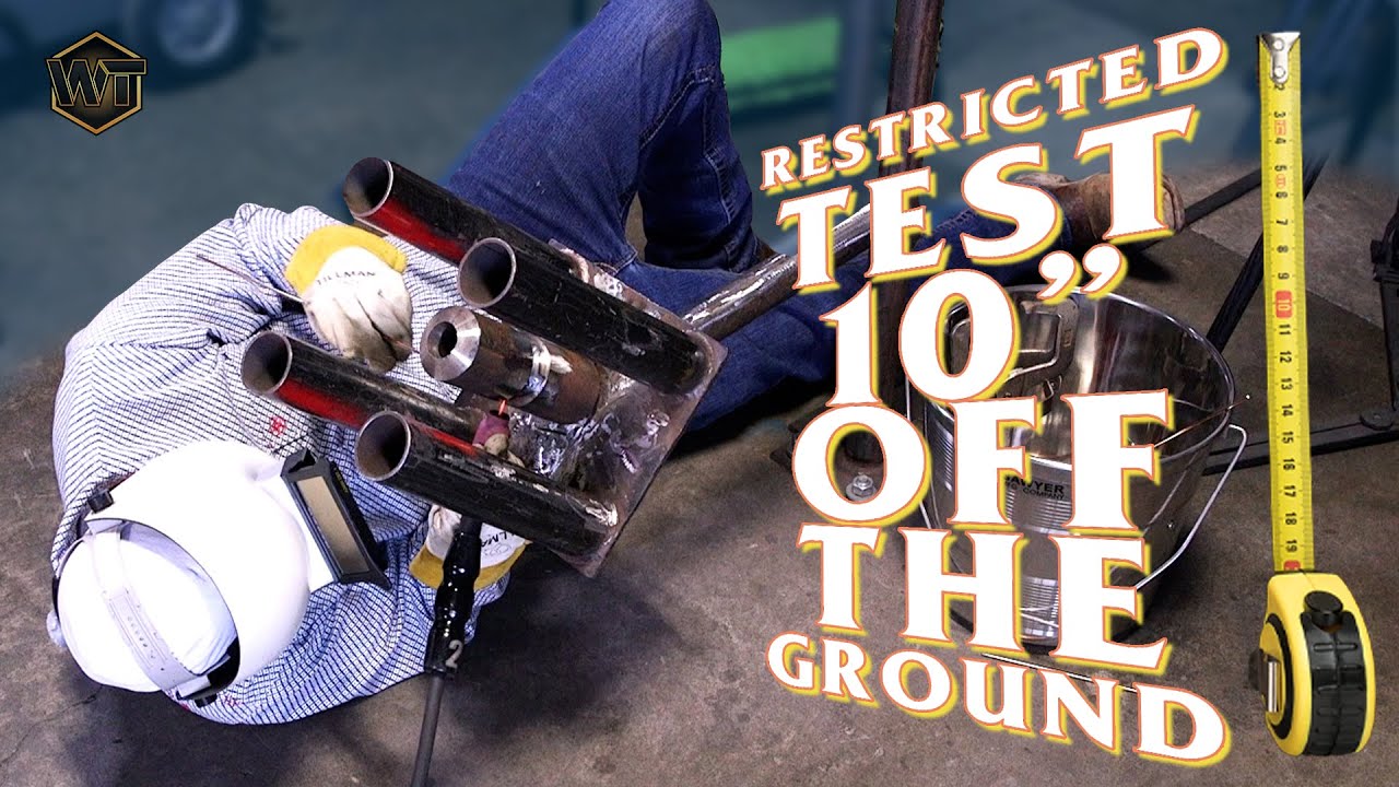 Welding 10" Off the Ground | TIG Welding | Restricted Test - YouTube