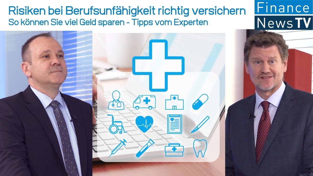 So können Sie viel Geld sparen: Risiken bei Berufsunfähigkeit richtig absichern - Tipps vom ...