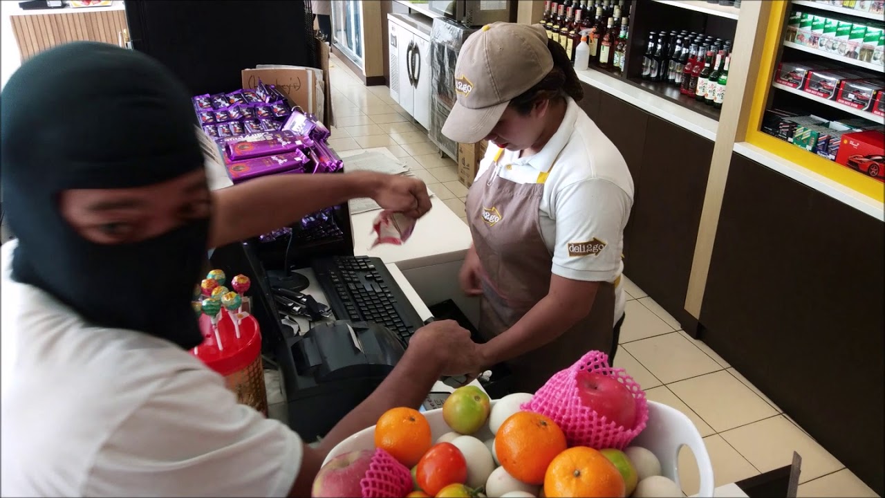 ROBBERY DRILL - YouTube