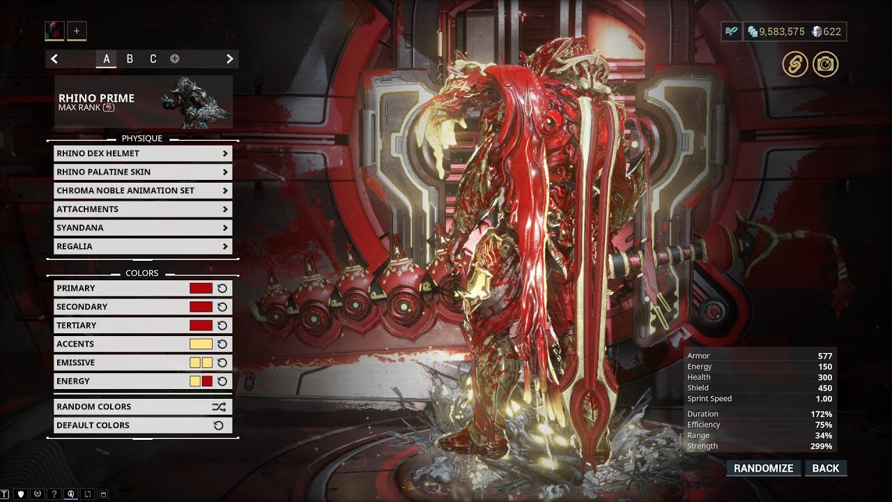 WARFRAME -Rhino // The armored TITAN has breached WALL MARIA- "لعبة ...