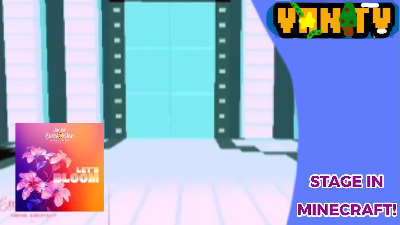 JUNIOR EUROVISION STAGE IN MINECRAFT! || VAN TV - YouTube