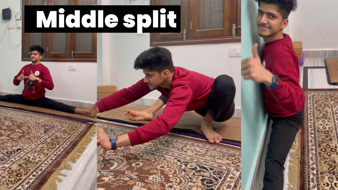 💥Middle split ~step by step ~ learn split techniques - YouTube