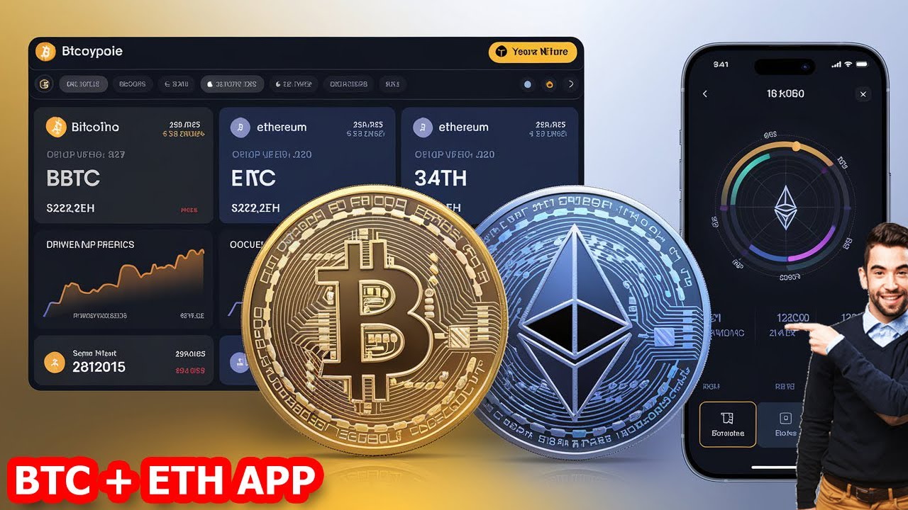 Best Dual Mining BITCOIN + ETH App (without investment) - YouTube