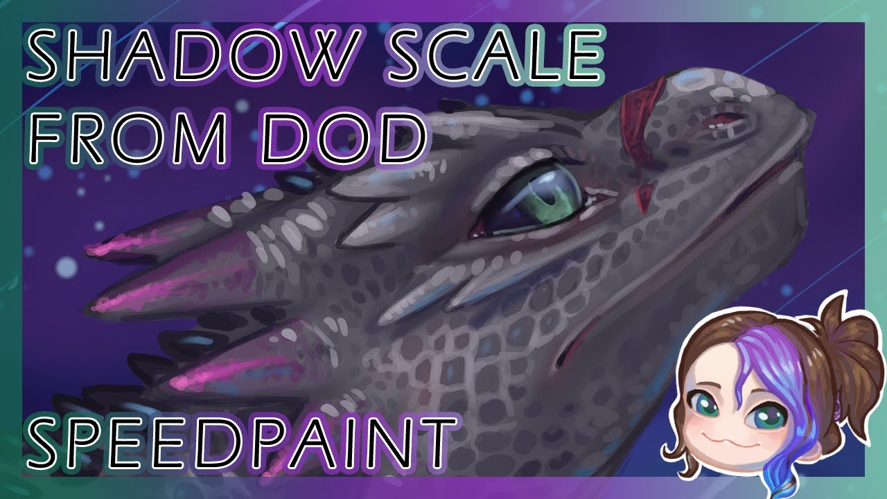 Shadow Scale Speedpaint - YouTube