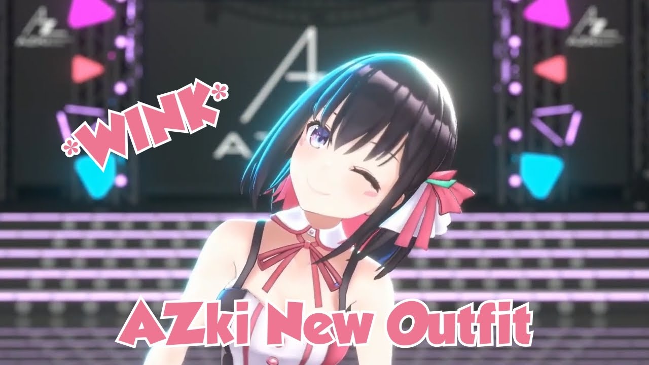 AZki New Outfit Give You Wink - YouTube