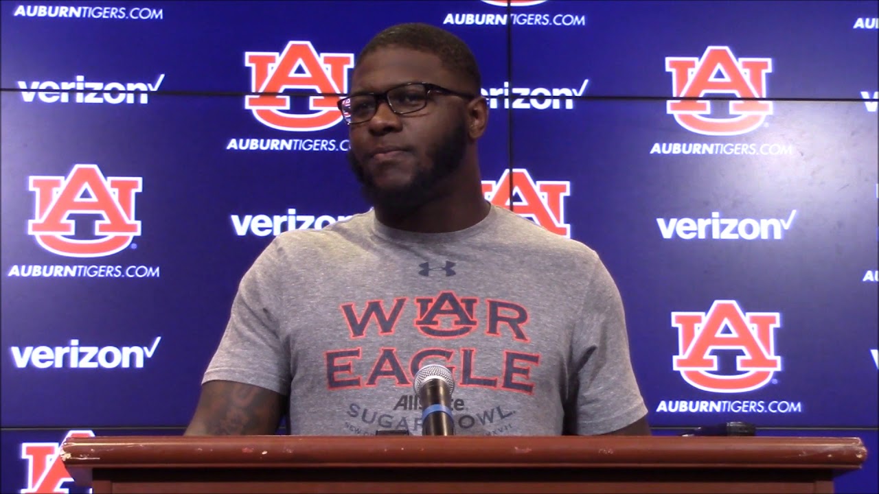 Auburn LB Tre Williams Ready To Go Vs. Ole Miss - YouTube