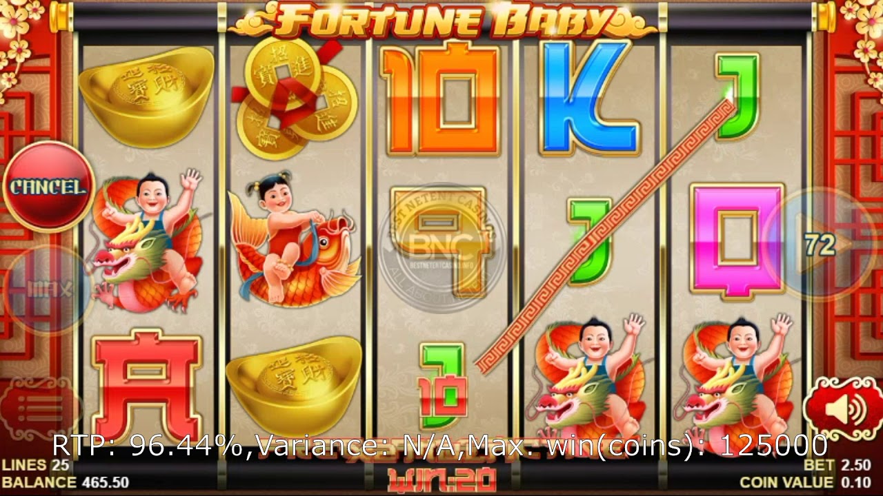 Fortune Baby slot by Bla Bla Bla Studious - YouTube