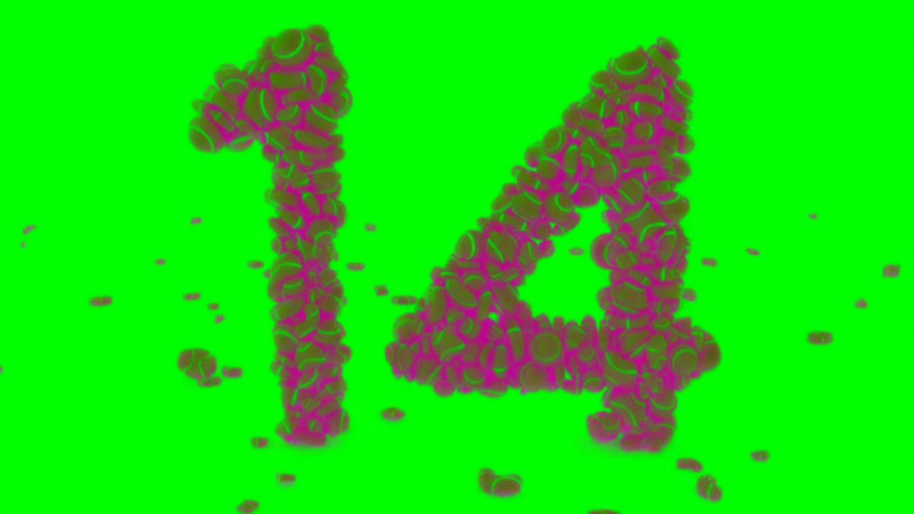 LEARN NUMBER FOURTEEN WITH 3D COLORFUL CANDIES SPONSORED BY: GAMAVISION ...