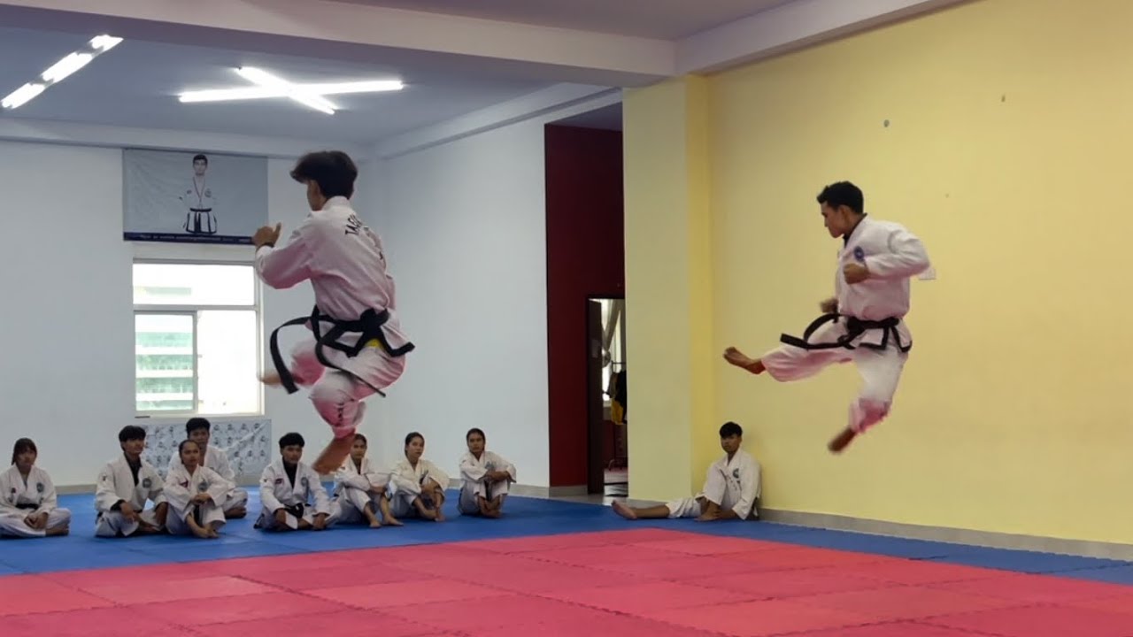 GAE-BAEK Tul / TAEKWON-DO ITF #training #pattern #video #viral - YouTube