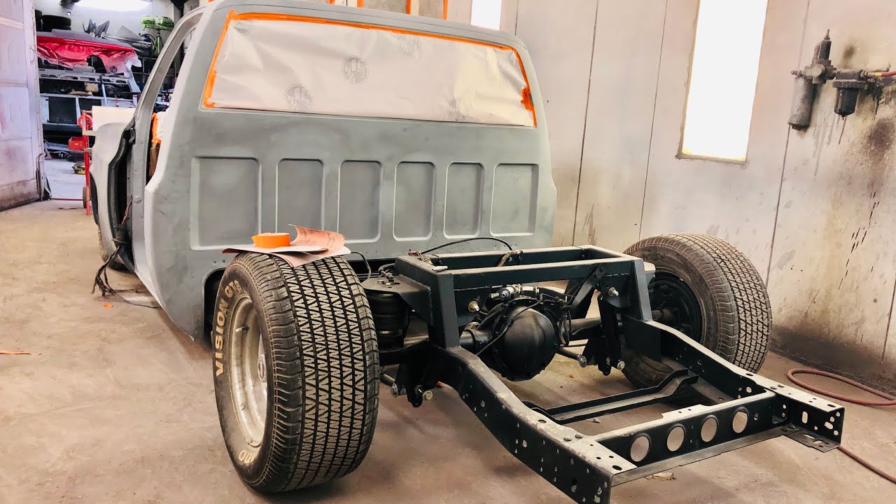 My custom bagged c10 square body truck part11 | Finally my c10 is ready ...