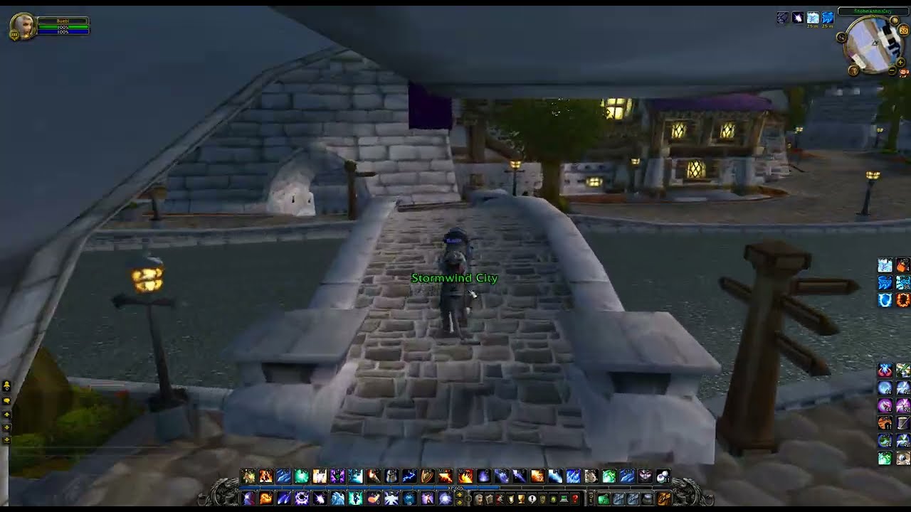 Mount Hijal and Illidan's Gift Location @ Stormwind, WoW Wotlk [Well ...