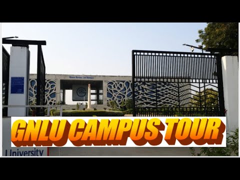 GNLU Campus Tour - YouTube