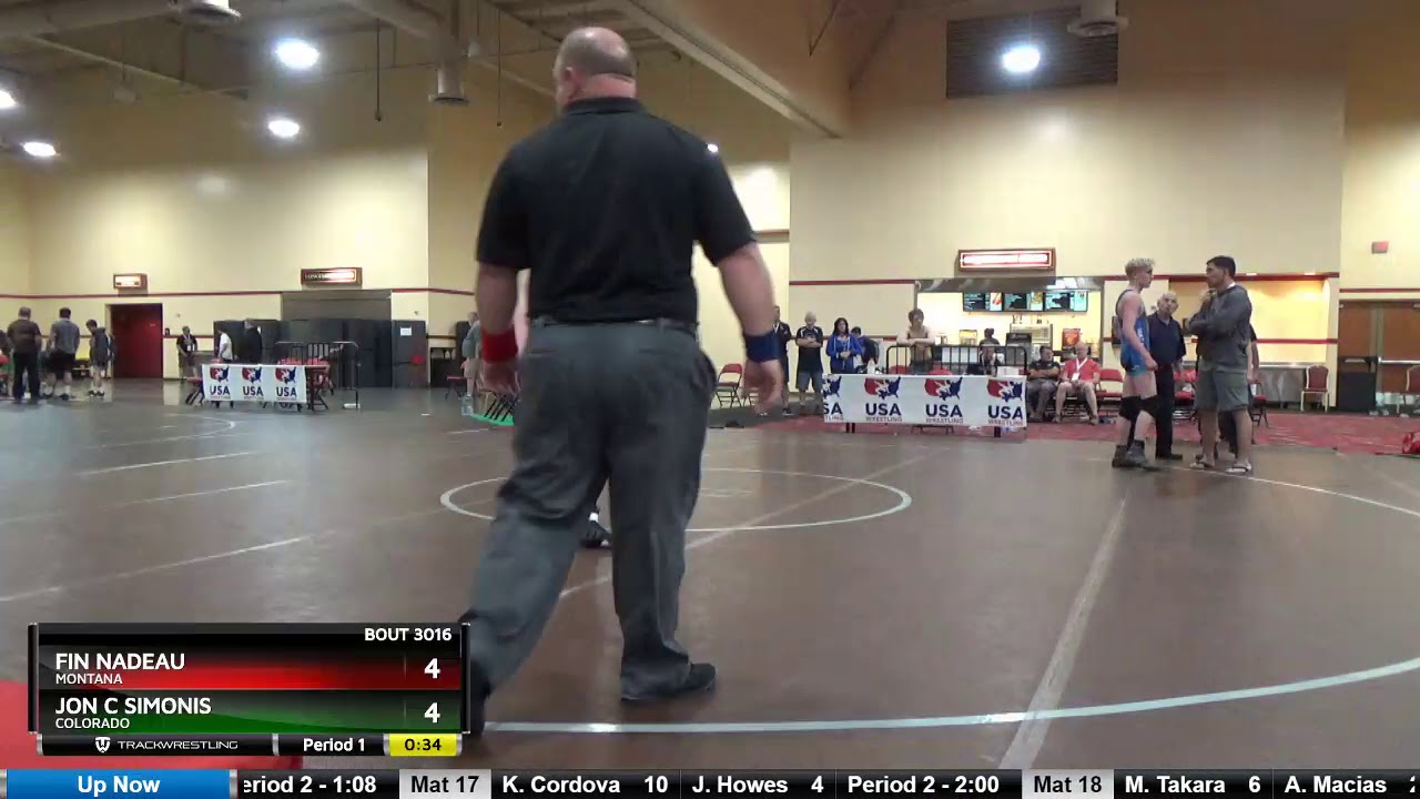16U 138 Fin Nadeau Montana Vs Jon C Simonis Colorado - YouTube
