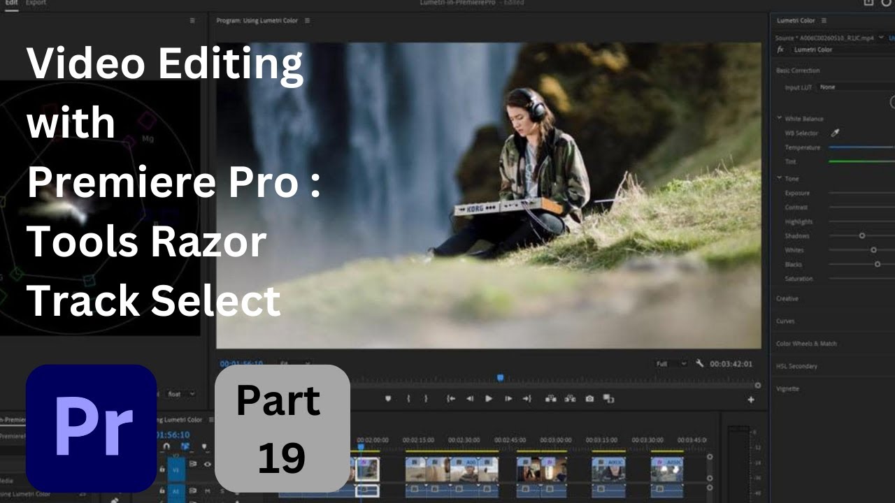 Tools Razor Track Select | Best Video Editing Software Adobe Premiere ...