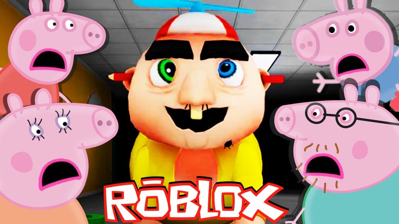 PEPPA PIG ESCAPA DE Baby Roby en Roblox - YouTube