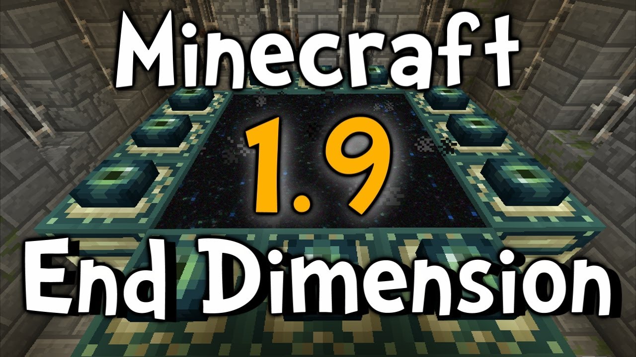 Minecraft 1.9 - End Dimension! - YouTube