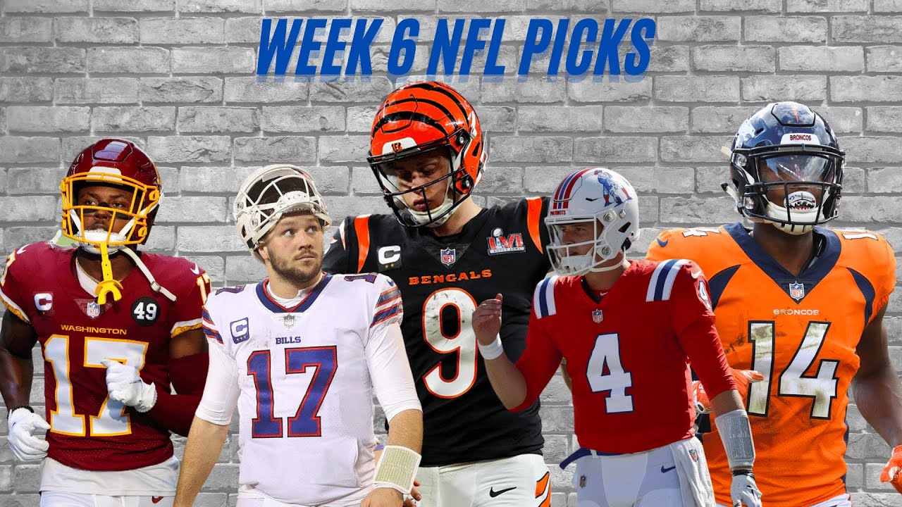 2022 NFL Season Week 6 Predictions and Picks | The Tracy Take - YouTube