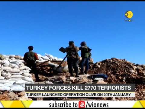 Turkey military neutralize 2770 terrorists in Afrin, Syria