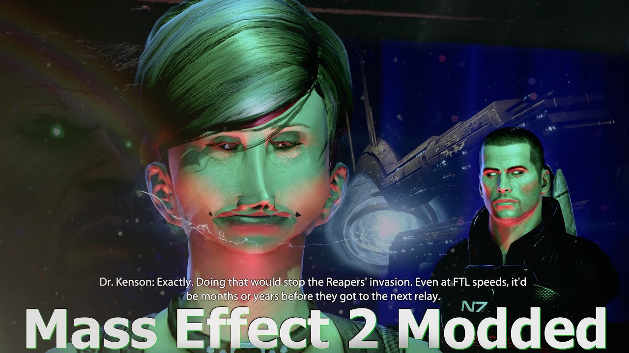 Mass Effect 2 LE Modded Playthrough Part 30, Dr Kenson Dlc meets ...