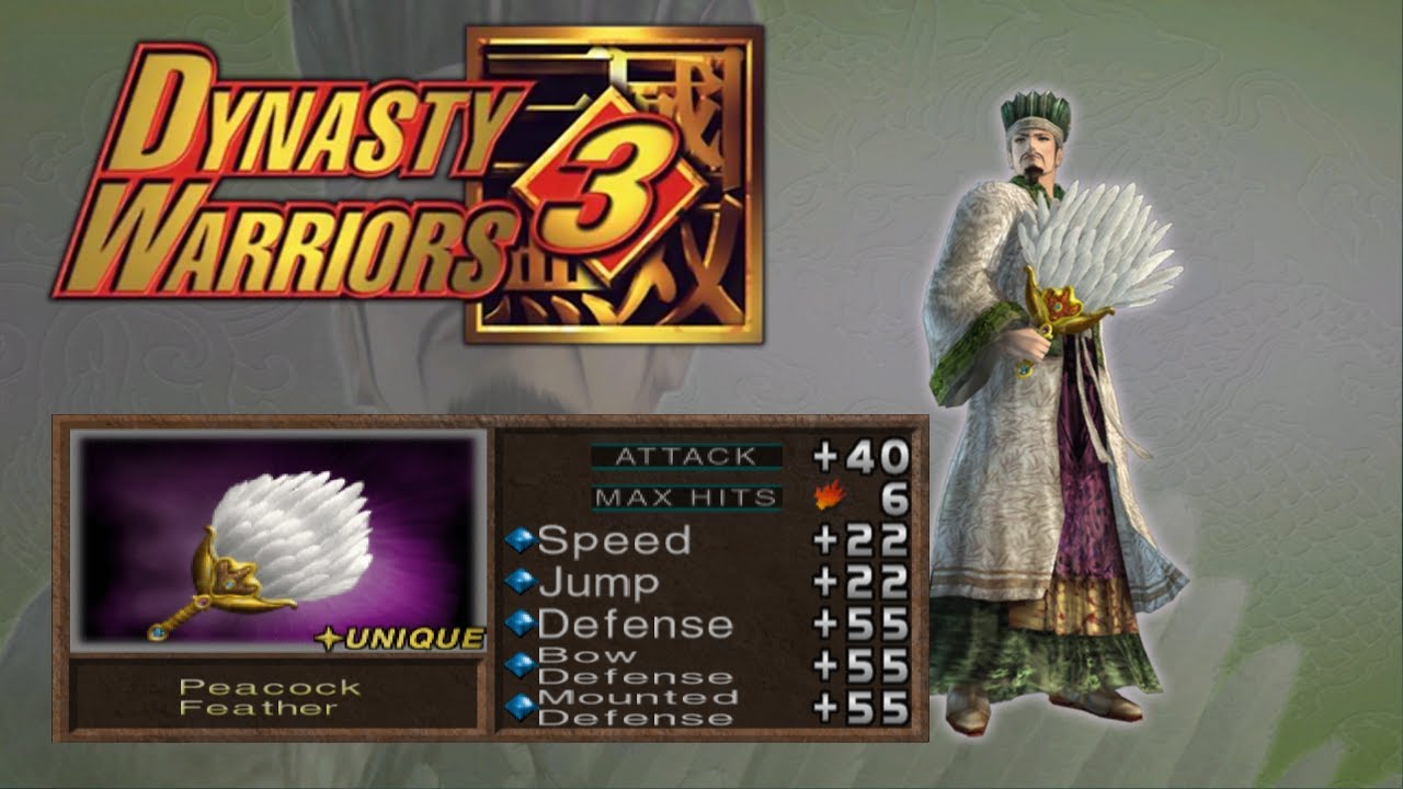Zhuge Liang - 4th Weapon | Dynasty Warriors 3 (4K, 60fps) - YouTube