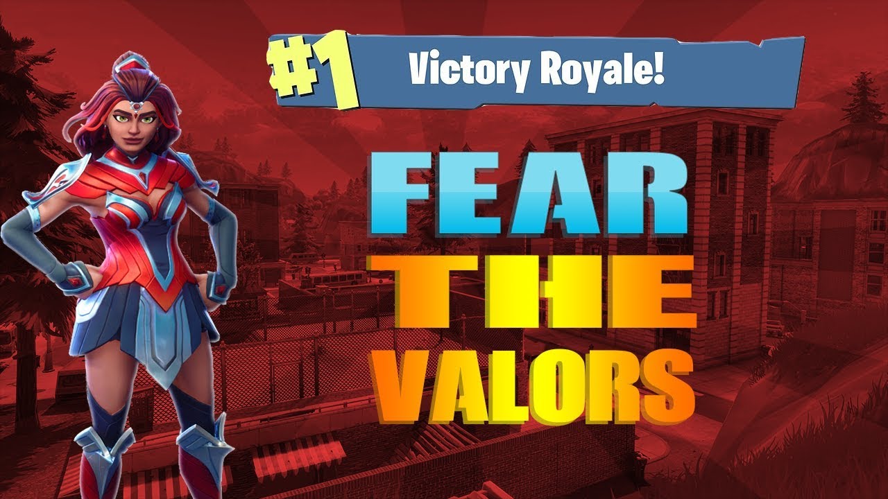 Fortnite pay to win l Valor skin OP!?!? l Fear the Valor's (Fortnite ...
