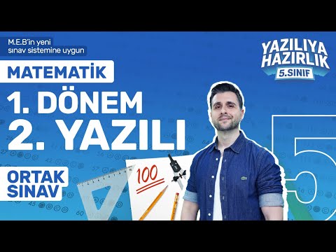 KİM 100 İSTER? 5. Sınıf Matematik 1. Dönem 2. Yazılıya Hazırlık 2024-2025 Taktikler, Full Tekrar