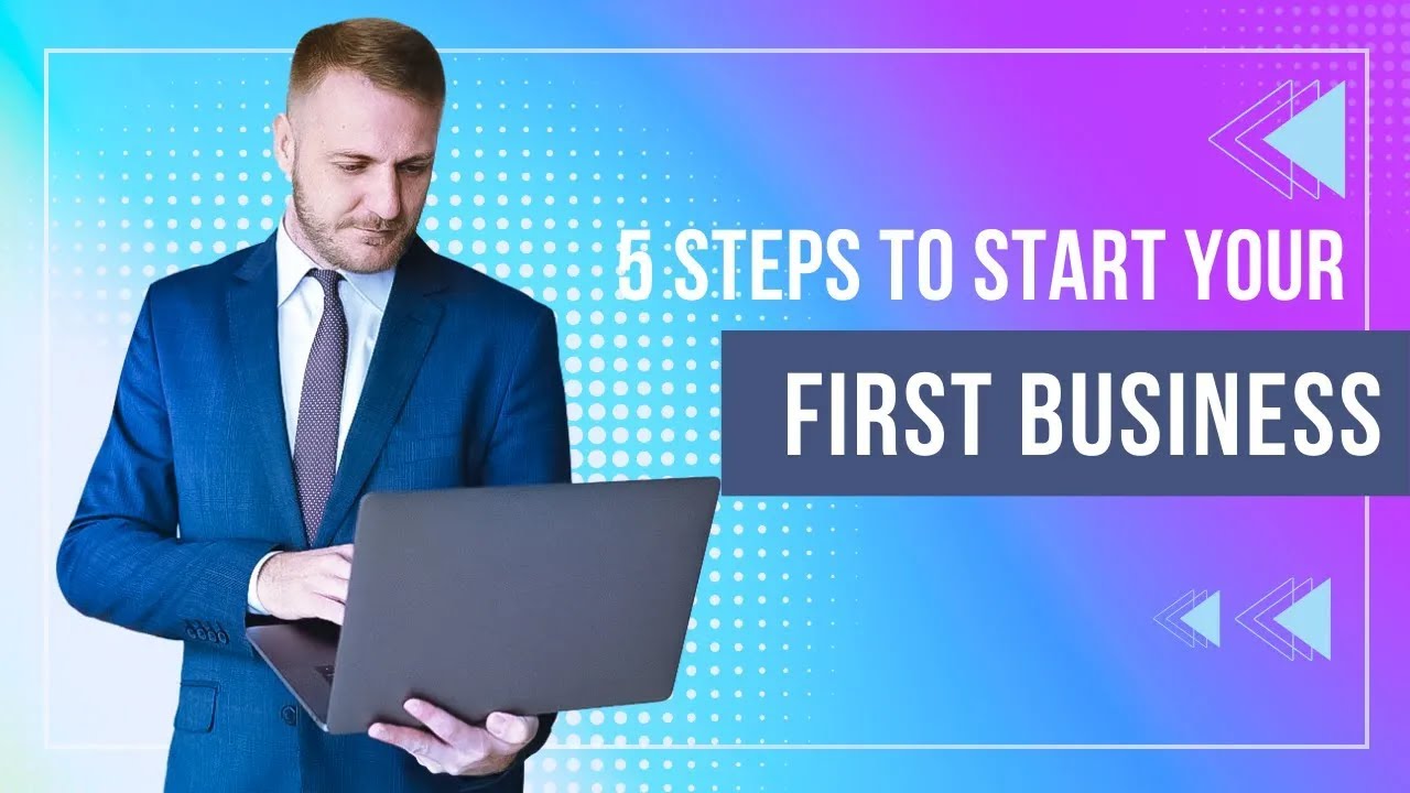 5 Steps to Start Your First Business - YouTube