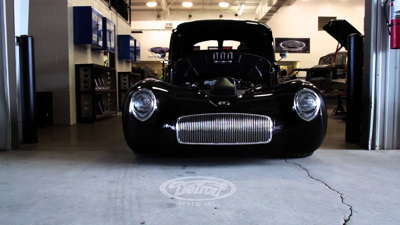 Detroit Speed - Willys First Test Drive - YouTube