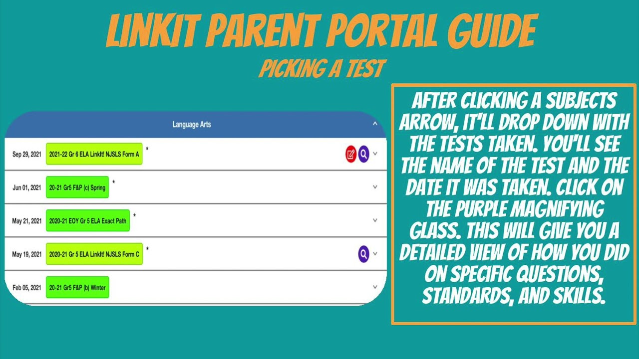 LinkIt Parent Portal - YouTube