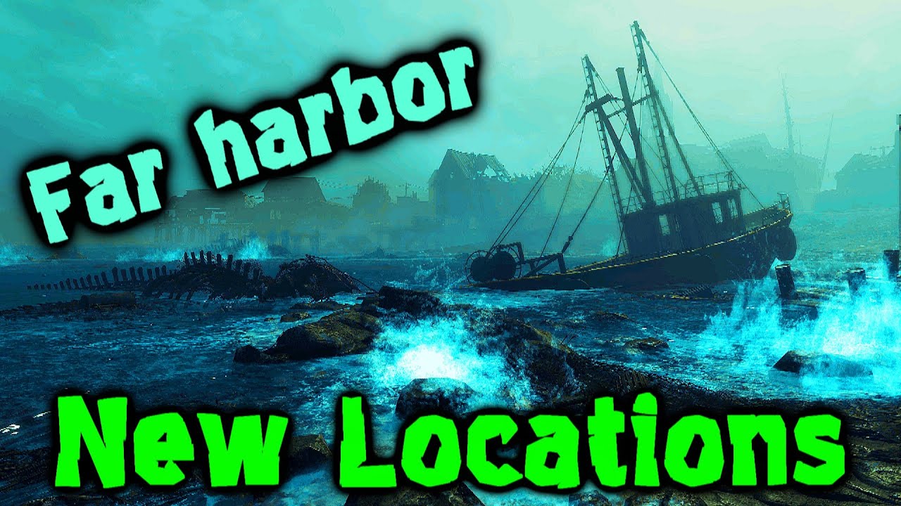 fallout 4 DLC Far harbor Gameplay - Exploring Far harbor - New Secret ...