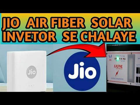 JIO AIR FIBER SOLAR INVETOR SE CHALAYE ,JIO AIR FIBER SOLAR SYSTEM ...
