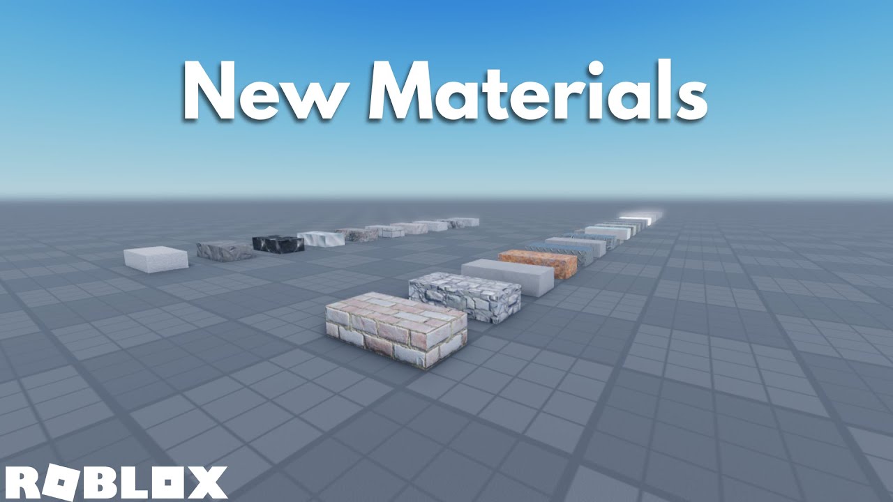 New Roblox Materials - YouTube