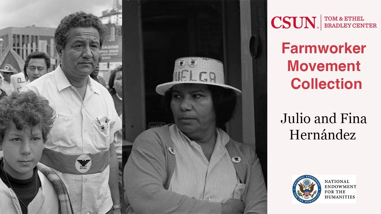 Julio and Fina Hernández and the founding of the NFWA - YouTube