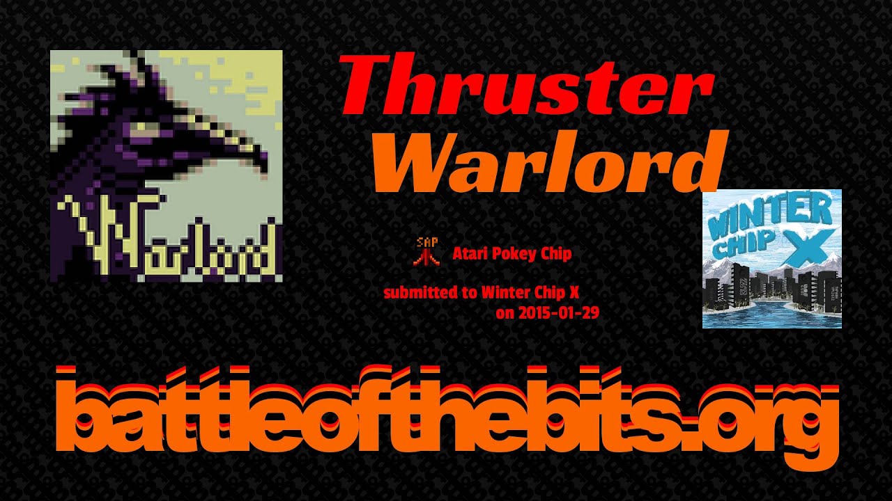 Warlord - Thruster [Atari Pokey Chip] - YouTube