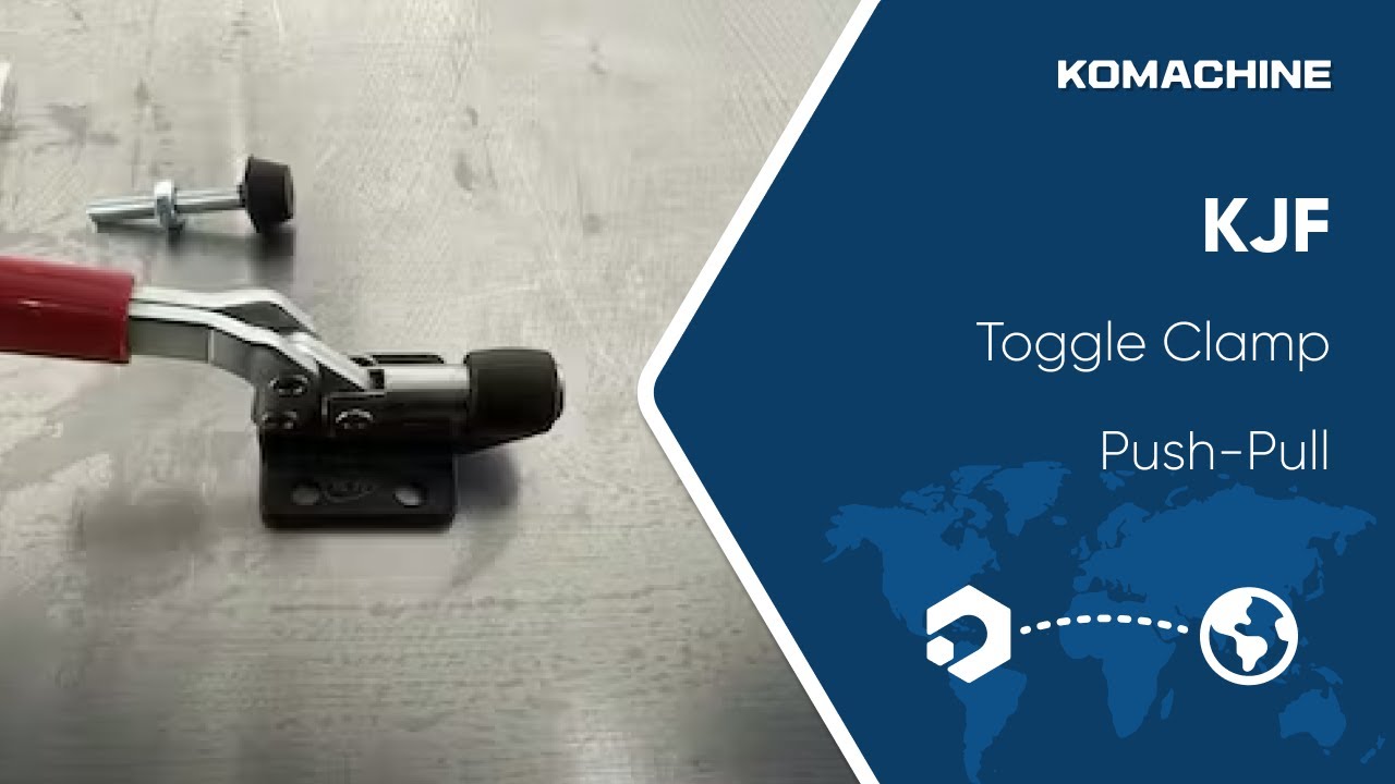 KJF / Toggle Clamp Push-Pull (KJF-010-31F) / INV-03121 - YouTube