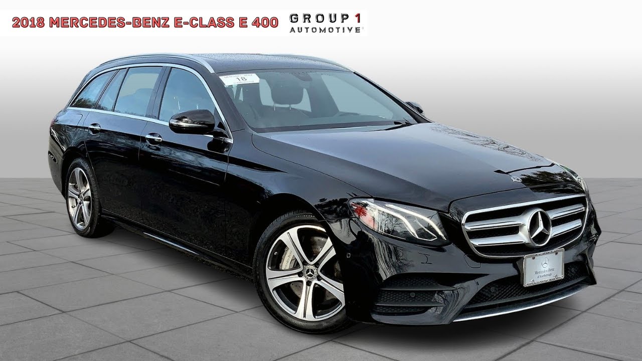 2018 Mercedes-Benz E-Class E 400 Wagon | Video Tour with Watson - YouTube