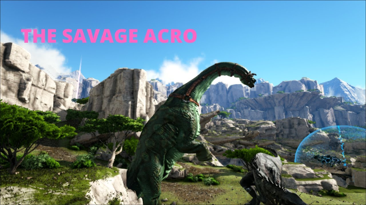 The savage Acro~ Normal ARK stuff - YouTube