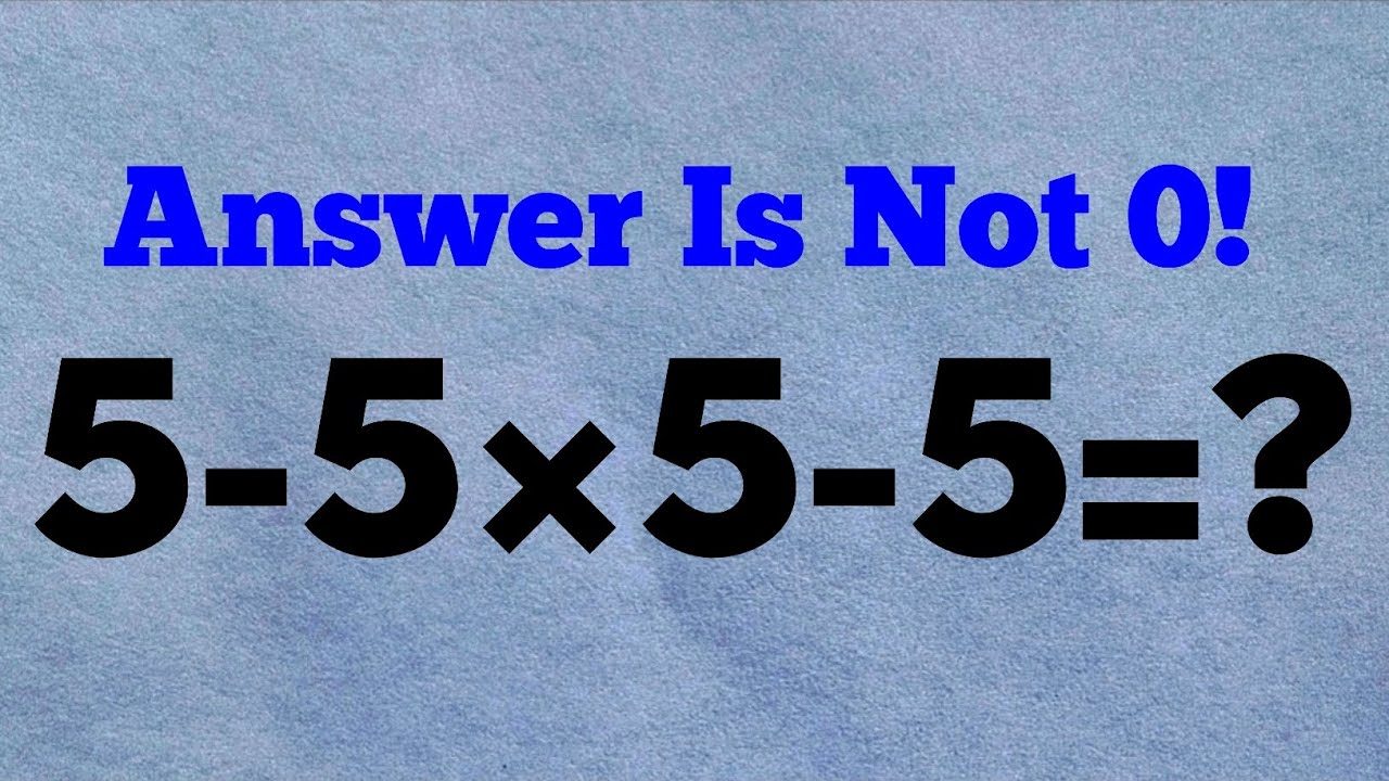 Only 1% Can Solve This Math Problem! - YouTube