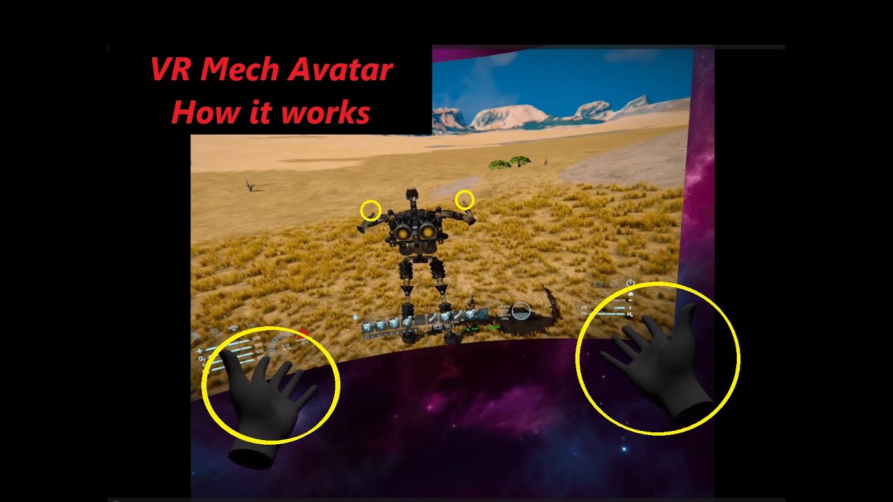 VR Mech Avatar | How it works | Space Engineers - YouTube