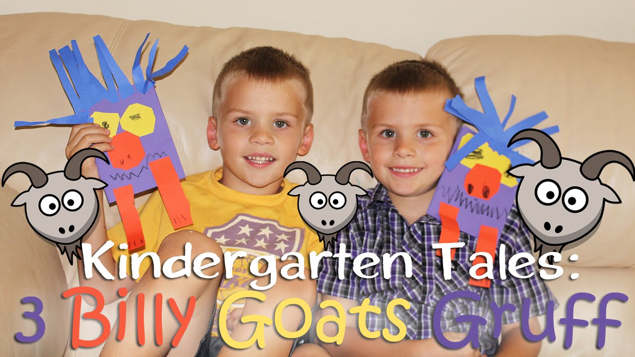 Three Billy Goats Gruff || Kindergarten Tales - YouTube